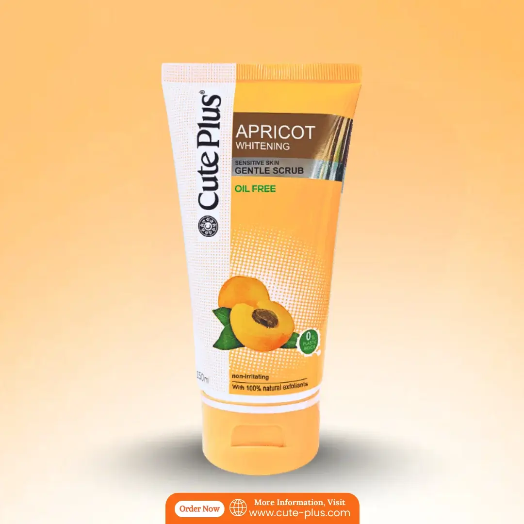 Whitening Apricot Scrub 150ml - Cute Plus